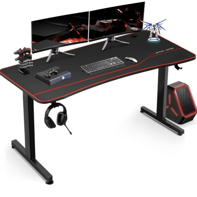 ゲーミングデスク 美品【中古】GTRACING GTレーシング JP-T02-140JYB 幅140cm×奥行60cm×高さ75cm レッド 016041 / 23451 商品詳細 最初の画像はイメージ画像になります。 商品は写真にあるもの...