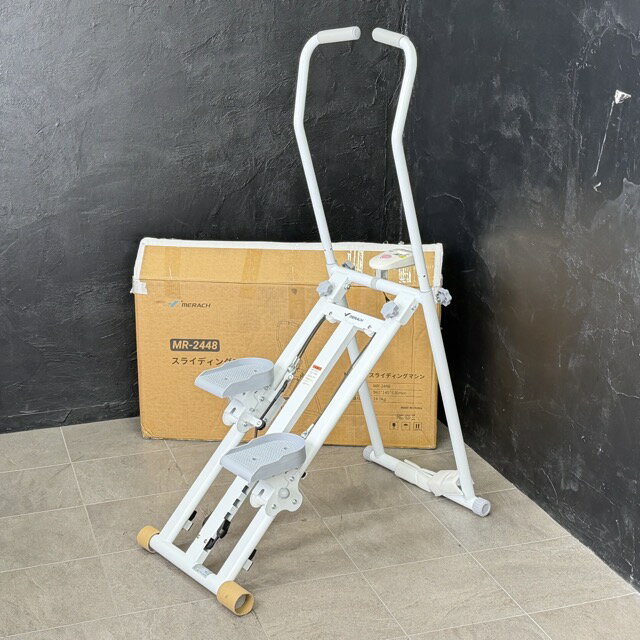 美品 スライディングマシン 【中古】MERACH スライディングマシン MR-2448 コンパクト クライミル トレーニング エクササイズ / 70354 商品詳細 付属品: 保証書以外揃っています。 サイズ(幅/奥行き/高さ): 約 //...