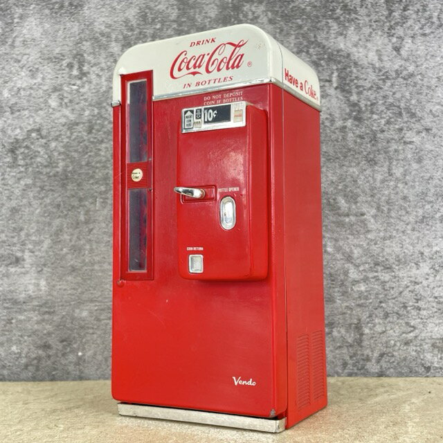 コカ・コーラ 自動販売機型 ミュージックバンク 【中古】ジャンク品 Coca-Cola ヴィンテージ アメリカン レトロ インテリア&nbsp; / 516967&nbsp; 商品詳細 サイズ(幅/奥行き/高さ): 約 9/9/8.5 cm...
