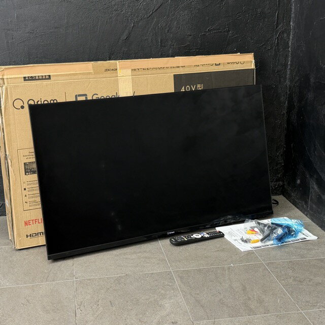 山善 キュリオム 40インチ スマートテレビ 【中古】動作保証 YAMAZEN qriom QRK-40W2KST Googleテレビ搭載 2025年製 054009 / 23876 商品詳細 型番: QRK-40W2KST 製造番号: 4...