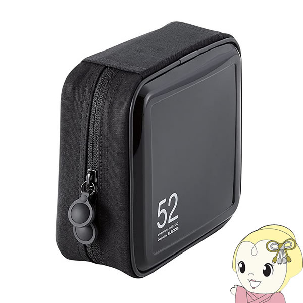 ■　ELECOM　■◆　主な特長　◆縦にも横にも自立するスクエアデザイン！CD/DVDをスタイリッシュに収納できるCD/DVDファスナーケース。◆　主な仕様　◆サイズ幅165mm×奥行80mm×高さ165mm※ファスナー突起部含まず材質本体...