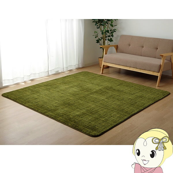 ■　イケヒコ　■床暖房・ホットカーペット対応でオールシーズンお使いいただけます。◆　主な特長　◆◆　主な仕様　◆組成表地=ポリエステル100％【サンゴマイヤー針抜き】中材＝ウレタンフォーム7mm裏地=不織布【滑り止め付き】原産国中国製洗濯表...