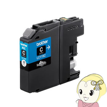 ■　EPSON(エプソン)　■LC115C　ブラザー　インクカートリッジ　大容量タイプ（シアン）◆　主な仕様　◆カラーシアン対応プリンタMFC-J6970CDW、MFC-J6570CDW、MFC-J4910CDW、MFC-J4510N、DC...