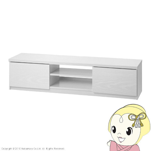 ■　テレビ台　■背面収納テレビ台 ステラ 幅120cm◆　主な特長　◆◆　主な仕様　◆■サイズ：幅120x奥行39.5x高さ30.5cm・約22.5kg■カラー：ホワイト■材質：本体-プリント紙化粧パーティクルボード、木口-PVC貼り、前板...