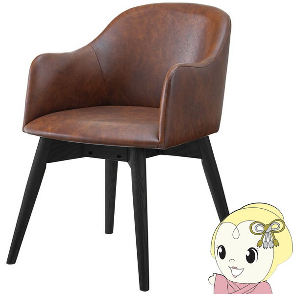 ■　東谷　■カラメリシリーズのダイニングチェアに黒脚タイプが登場。木目の優しさはそのままに、シックなカラーが空間を引き締めてくれます。◆　主な特長　◆◆　主な仕様　◆■サイズ：W50×D55×H73×SH43■材質：天然木(アッシュ) ウレ...