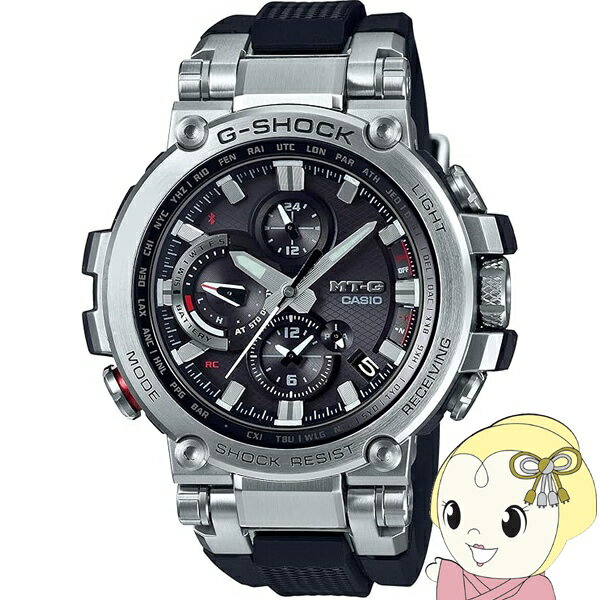 ■　CASIO（カシオ）　■G-SHOCK　MTG-B1000 Series　MTG-B1000-1AJF◆　主な特長　◆メタルと樹脂を融合した耐衝撃ボディに先進技術が搭載されたMT-Gの、Bluetooth搭載モデルです。バンドを接続する...