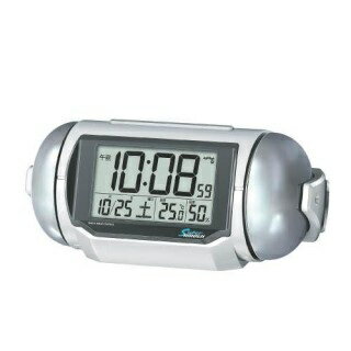 ■ セイコー ■NR523W セイコー 目覚まし時計◆　主な特徴　◆■電波修正機能（40kHz/60kHz自動選局・受信OFF機能つき）■大音量ベル音アラーム ■アラームオートストップ機能（約5分間） ■スヌーズつき ■音量切替（大（スーパ...