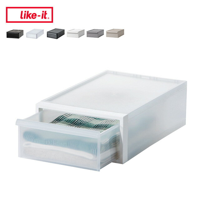 like-it ライクイット クローゼットシステム 引出し S CS-D1の解説 使う場所、収納するモノ、使いやすさを考えた引き出し収納シリーズ。 単体で使うのはもちろん、クローゼットの中を効率的に整理できるようシリーズで多彩な組み合わせを...