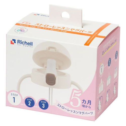 ●「リッチェル トライシリーズ」専用です。 ●トライシリーズ以外には取付できません。 ※対象商品は製品カバー裏の番号、またはHPをご確認ください。 ※ストローは、「トライ 保冷ストローマグ」用の長さとなっています。 「トライ ストローレッス...