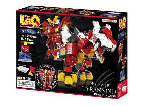 ボールジョイントパーツを使って大型ロボットモデルが作れるマスターシリーズに恐竜モチーフのキットが登場！ 「ティラノイド(ダイナソーモード) 」「ティラノイド」の2種類に組み替えられ、さらにティラノイドはクリアパーツバージョンに色替えできます...