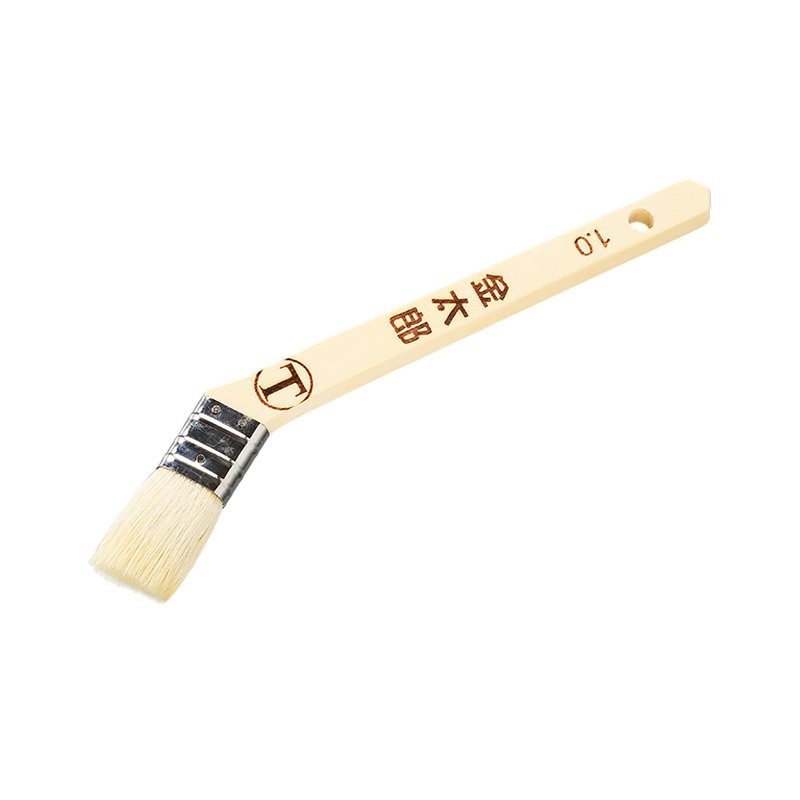 毛先が細くしなやか。 ボルト廻り・タッチアップ等にも最適。 ニス用の主原料に使用。 毛先が細かく、しなやかです。 品　番：101865 0010 サイズ：10号　全高：約183.0mm　毛丈：33.0mm　玉厚：9.0mm　板幅：21.0m...