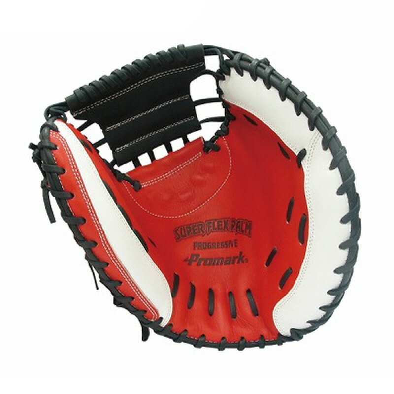 ※画像は右投用ですが、こちらの商品は左投用となります。 異なる素材を使用することにより超軽量の「ハイブリッドミット」が完成しました。 ホワイトのターゲットがピッチャーの制球力をアップさせるかもしれません。 品　番：PCMS-4823RH(左...