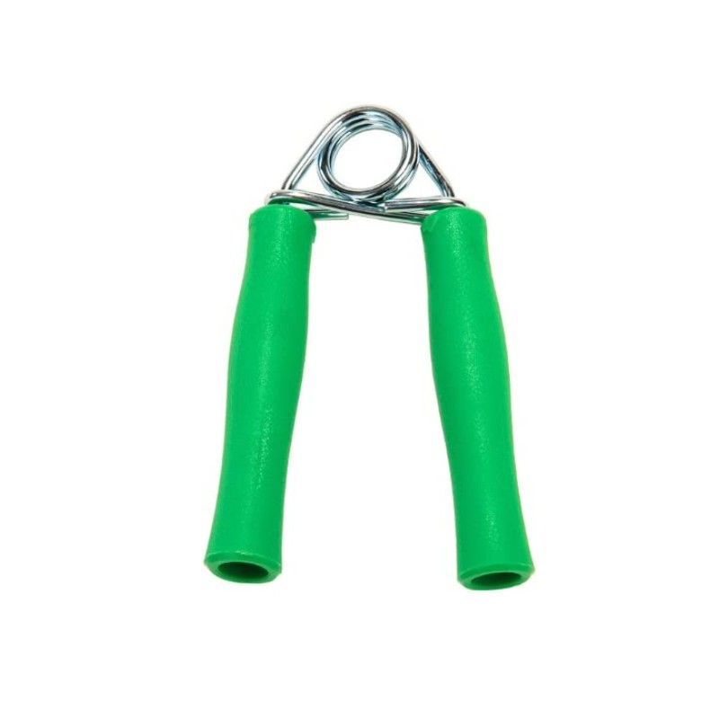 日本製元祖！！ハンドグリップ！ 品　番：ETA110 重　量：75g 材　質：本体：スチール　グリップ：ポリプロピレン カラー：緑 生産国：日本 入　数：1個 握力鍛錬用具類似商品はこちらハンドグリップ 50kg ETA106 トレー2,7...
