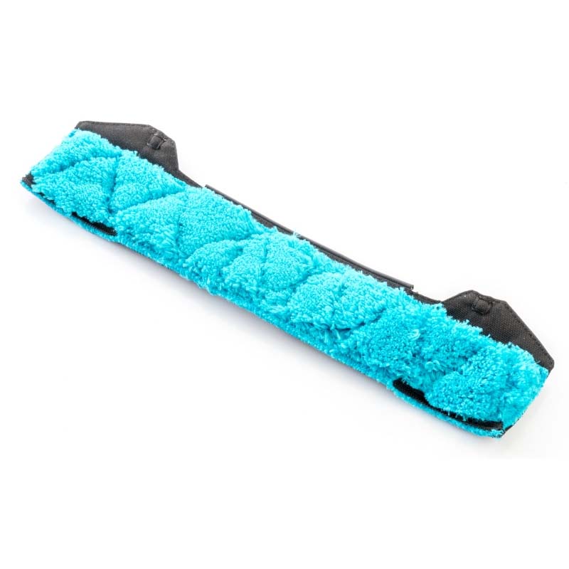 新構造のフラットウォッシャー構造で洗浄液が窓枠に付きにくい！ 厚みのあるマイクロファイバー製（毛長16mm） 中に厚いパットが入っていて保水性・耐久性共にバツグンです。 洗濯60℃まで対応！ クリップの交換もできます。 品　番：M23522...