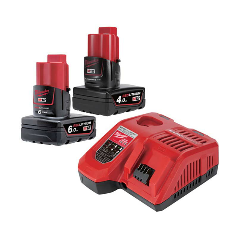 充電器とバッテリーのお得なスタートキットです。 品　番：M12-18NRG-642JP 重　量：1.5kg 電　圧：12V 電　源：100V 適合機種：M12シリーズ セット内容：M12-M18充電器×1、M12 4.0Ahバッテリー×1、...