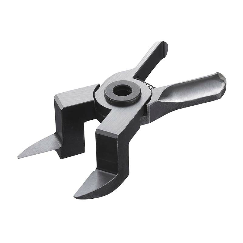※こちらの商品はブレードのみとなります。本体は別売となります。 刃先がクランク形の樹脂用ブレード。 邪魔するものがあったりゲート部が狭い場合に有効。 品　番：NY15AH サイズ：a：38mm　b：21.5mm　c：5.5mm　d：14.5...