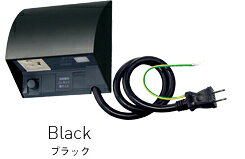 こちらの商品はメール便をご利用できません。■ （タイマ連動コンセント3A） （抜け止め式・アースターミナル・0.5mコード付） （ブラック） 3A　100V　AC