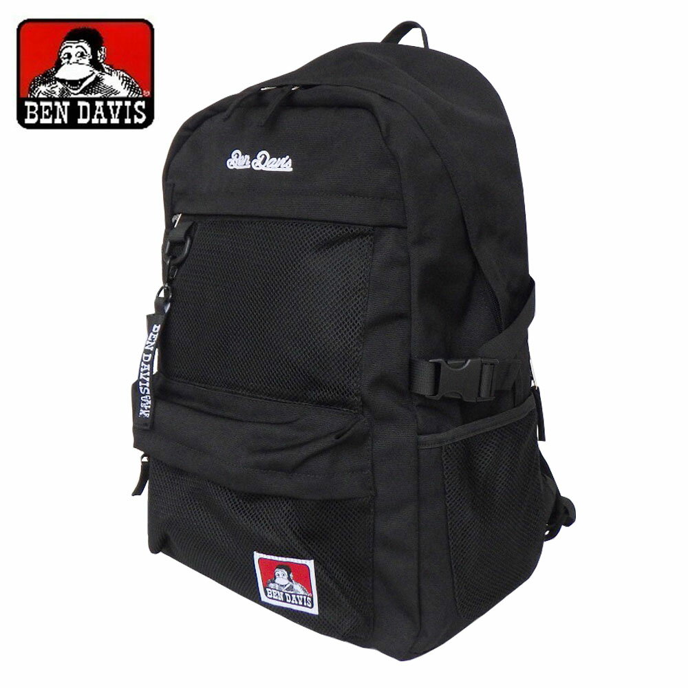 素　材：ポリエステル サイズ：H46×W34×D19cm 容　量：30リットル 仕　様： 　リュックサック(1ルーム6ポケット) 　前面：ファスナーポケット×1・メッシュファスナーポケット×1 　横面：メッシュポケット×2 　後面：ファスナ...