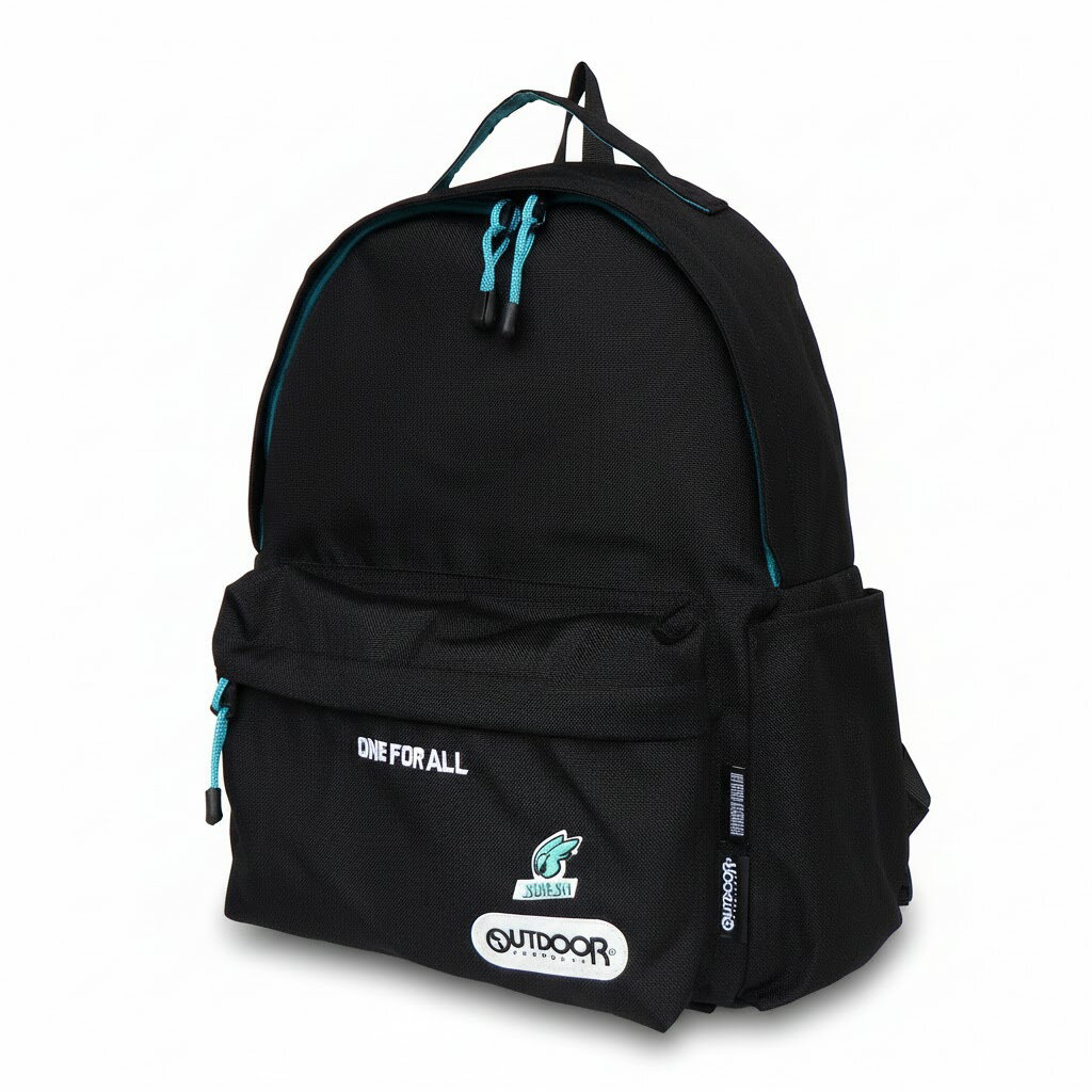 素　材：ポリエステル サイズ：W30×H43×D14cm 仕　様： 　デイパック 　上面：提げ手×2 　前面：ファスナーポケット×1 　横面：アテポケット×2 　本体内部：ファスナーポケット×1・アテポケット×1 付　属：キャラクターモチー...