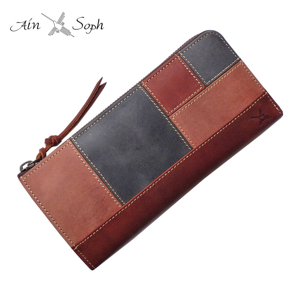 素　材：牛革 サイズ：W19.5×H9×D3cm 仕　様： 　L字ファスナー長財布 　後面：アテポケット×1 　内部：札入れ3分割・L字ファスナー小銭入れ・カードポケット×14・差込ポケット×2 店長より一言： 唯一無二であり、永遠を語源と...