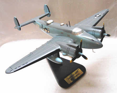 ロッキードROCKHEED/USN PV-1 VENTURAK（米/B）＃ES4-9 （B）第二次世界大戦の名機　U.S.NAVY Scale：1/48 全長：約32cm　全巾：約42cm フィリピン産マホガニー木材使用 カートンパッケージ...