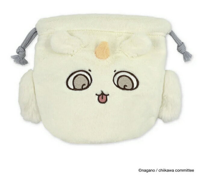 『ちいかわ なんかちいさくてかわいいやつ』は、イラストレーター・ナガノによる漫画作品(^^♪ 略称はちいかわ☆☆ こちらは人気の 可愛いちいかわキャラクラーの ふわふわワッペンシリーズの巾着です☆ 沢山のキャラクターが続々新発売♪（最終画像...