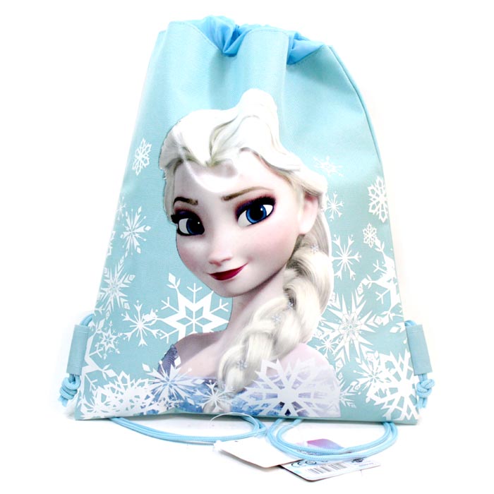 雪と氷に閉ざされた世界を救う”真実の愛”を描いた感動のストーリー。 ディズニーの大ヒット映画『アナと雪の女王』のショルダー巾着です。 ■サイズ：約W310×H360mm ■素材：ポリエステルアナと雪の女王/ショルダー巾着/ブルー アナと雪の...