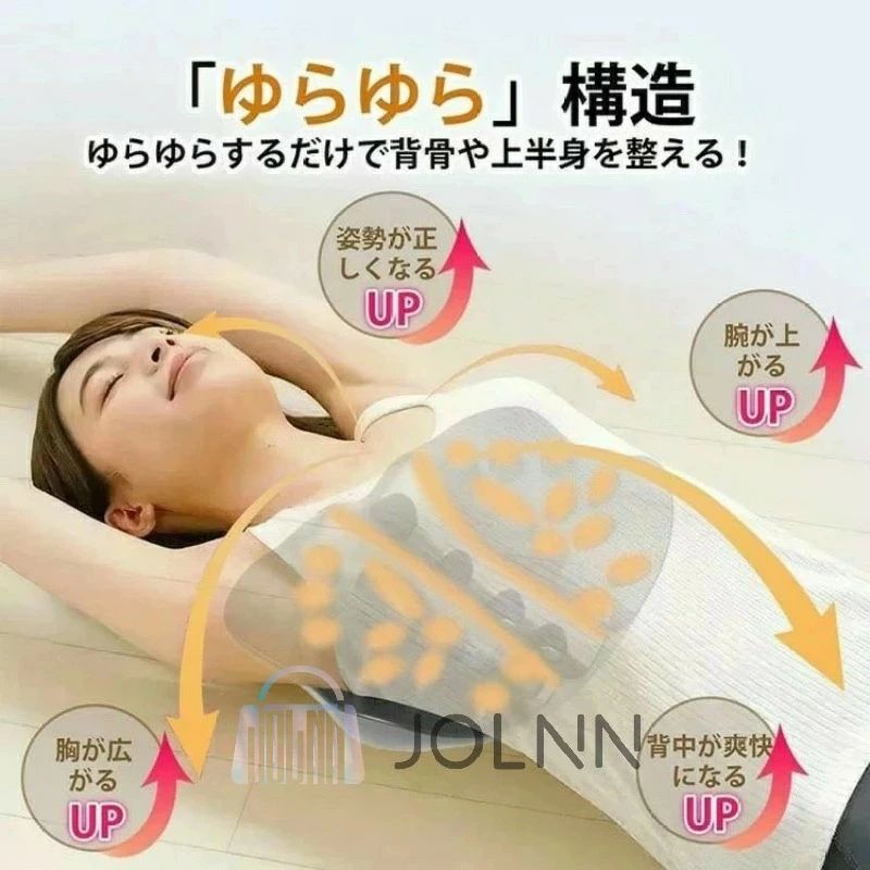 注意:付属の色はランダムです【カラー】ブラック原産国 : 中国【この商品について】1日5分〜10分、さっと床において寝転ぶことで 背中 ストレッチ を行えます。左右にゆれる動きを加えることで、しっかりと体重をか けて強力にほぐせます。程よい...