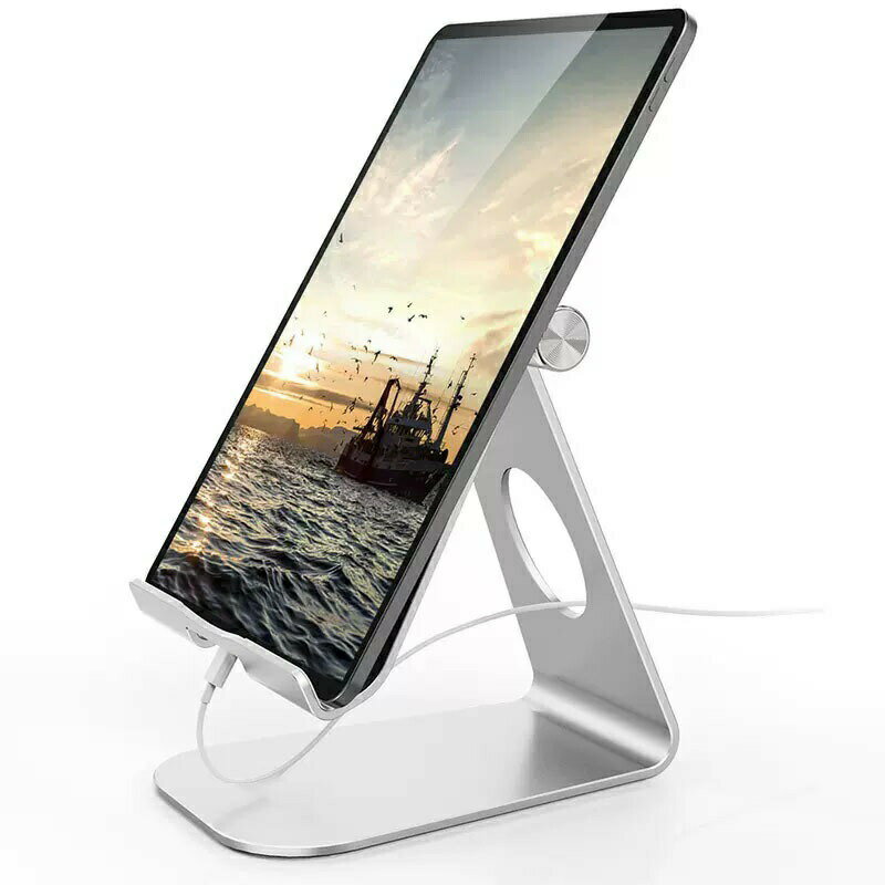 タブレット ホルダー スタンド アルミ シルバー ブラック グレー