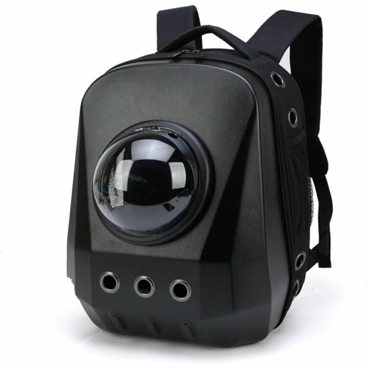 【商品コード】:y813082【カラー】ホワイト ブラック ピンク材質:ポリ塩化ビニル(PVC), プラスチック原産国 : 中国【この商品について】【デザイン】真ん中に大きな透明な窓が付き、ペットは外の景色を存分に眺めます。いつでもペットの...