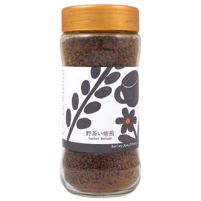 穀物でつくったコーヒー風飲料■苦みと甘みが強くコクがある ■インスタントタイプ ■湯や豆乳で溶いて ■菓子の材料などにも ■ノンカフェイン 原材料：大麦・ライ麦・チコリー(ポーランド) 製造日からの開封前賞味期間：常温で3年 商品タグ：チコ...