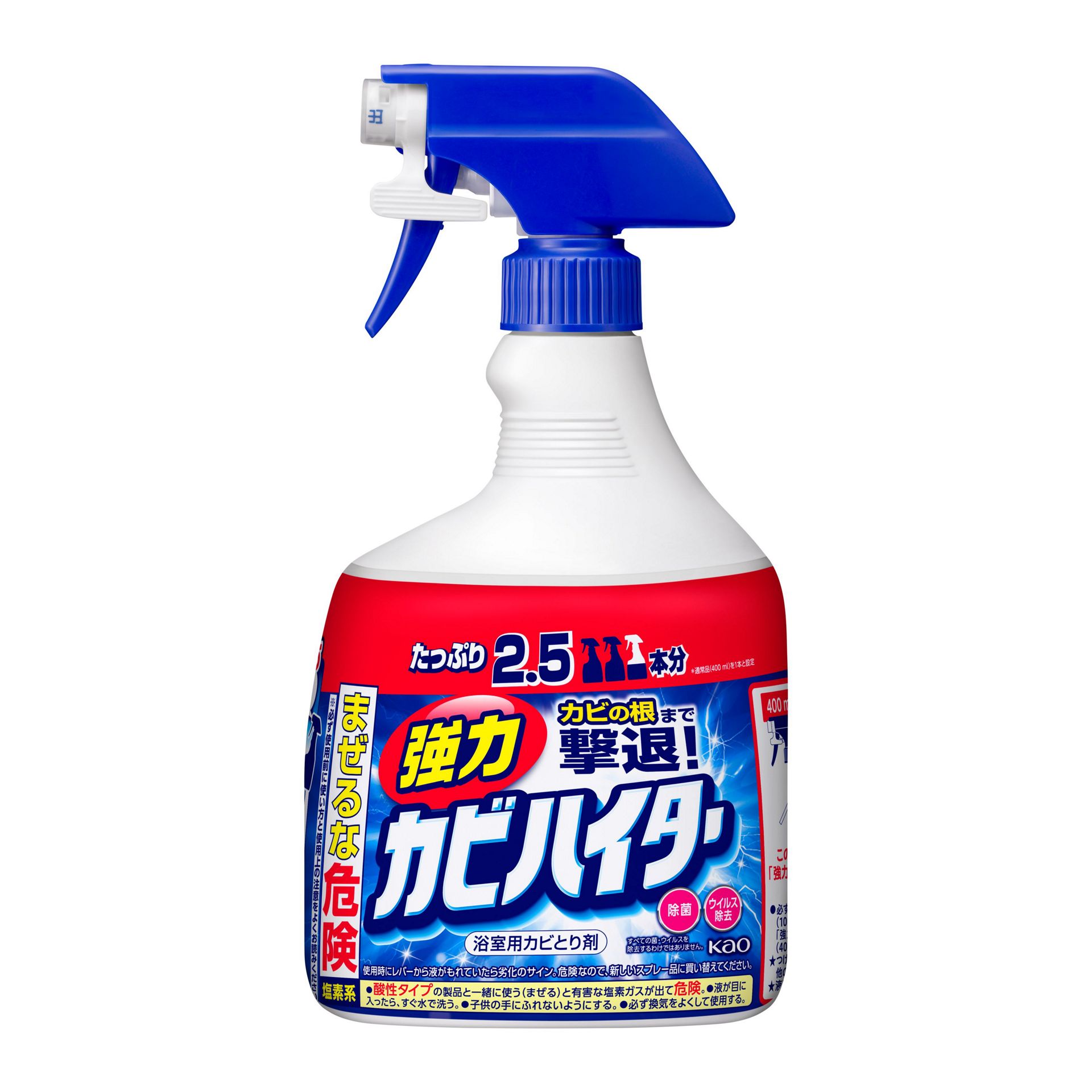 ○リニューアル等により、パッケージ画像は予告なく変更されることがあります。お届けの商品と異なる場合がございますのでご了承ください。○・いままで落としにくかった垂直面のカビも泡が密着してしっかり退治！・新密着成分配合で、泡が垂直面のカビにもと...