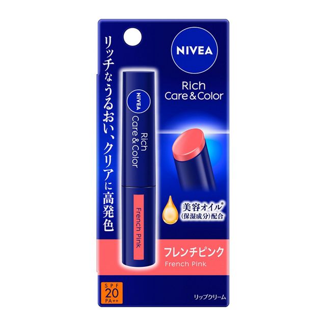 リッチなうるおいに、透明感のある艶やかな発色。ケアしながら、色づき・艶めく、ふっくらした唇にみせる。・とろける塗り心地　荒れがちな唇にもやさしく広がってなめらかな仕上がり・美容オイル成分（保湿成分）配合。マカデミアナッツオイル、アボカドオイ...
