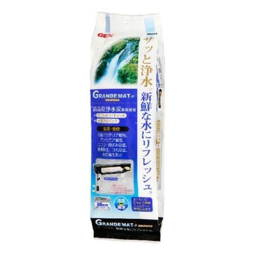 一般的な60cm用上部フィルターに適合。ダブルホワイトマットと水質浄化バックで素早く飼育水を浄化