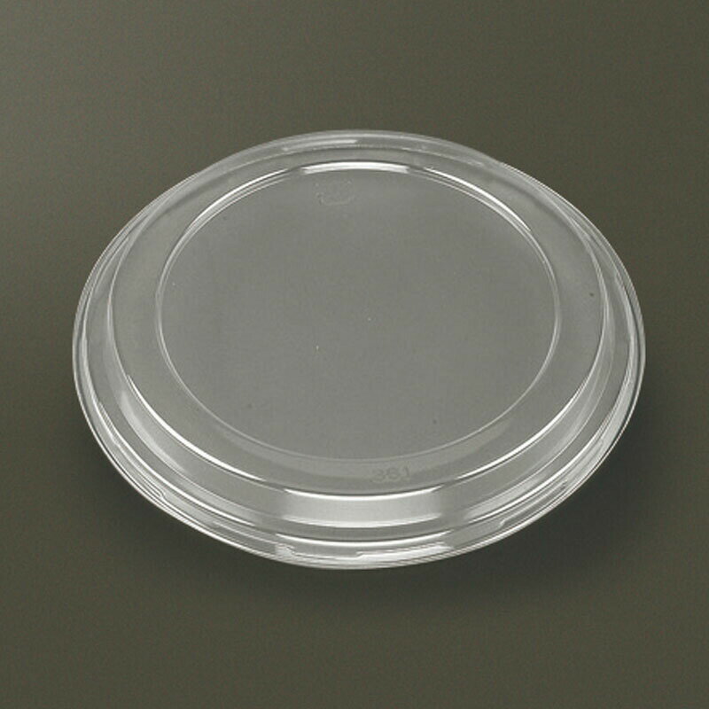 丼容器「シーピー化成丼容器BF-363本体ホワイト50枚」用の外嵌合蓋です。●電子レンジ使用不可●オーブン使用不可●耐油性：なし●耐熱温度85℃■外寸：φ196×高10mm■原材料：OPS