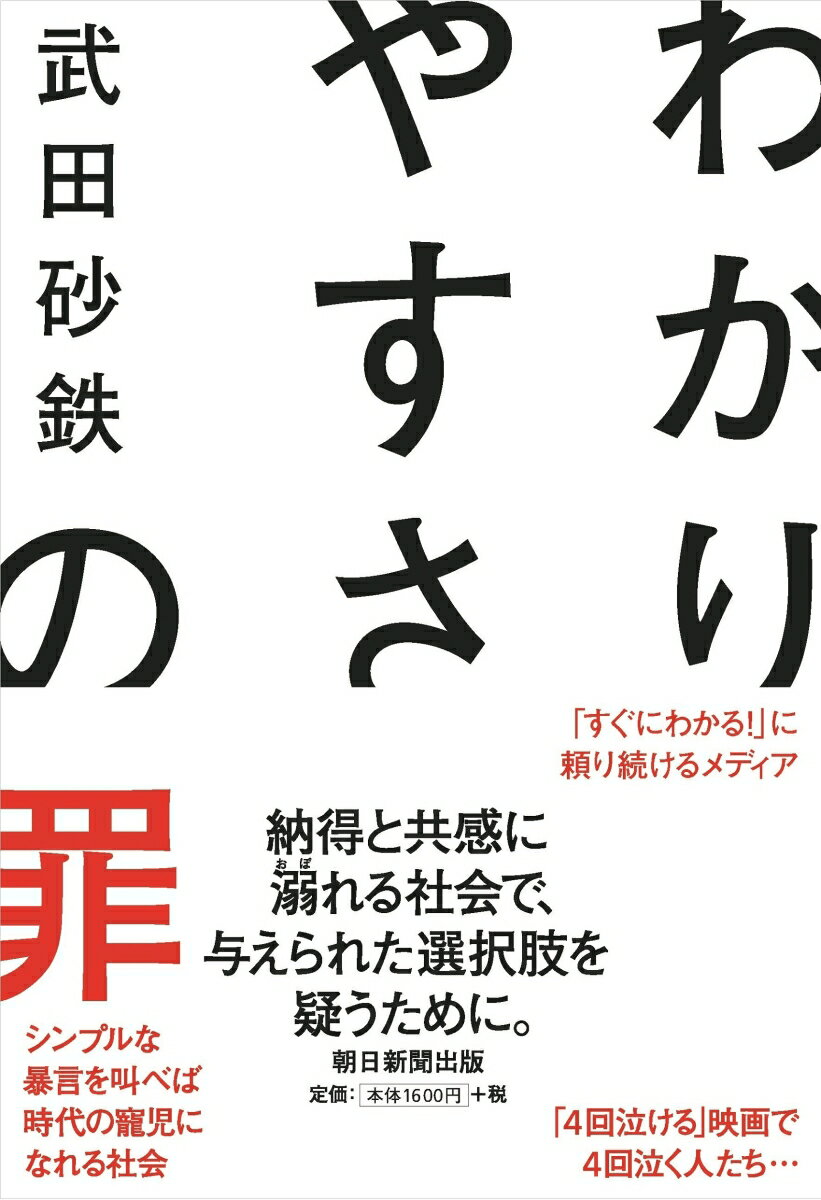 ◆◆◆おおむね良好な状態です。中古商品のため使用感等ある場合がございますが、品質には十分注意して発送いたします。 【毎日発送】 商品状態 著者名 武田砂鉄 出版社名 朝日新聞出版 発売日 2020年07月30日 ISBN 978402331...
