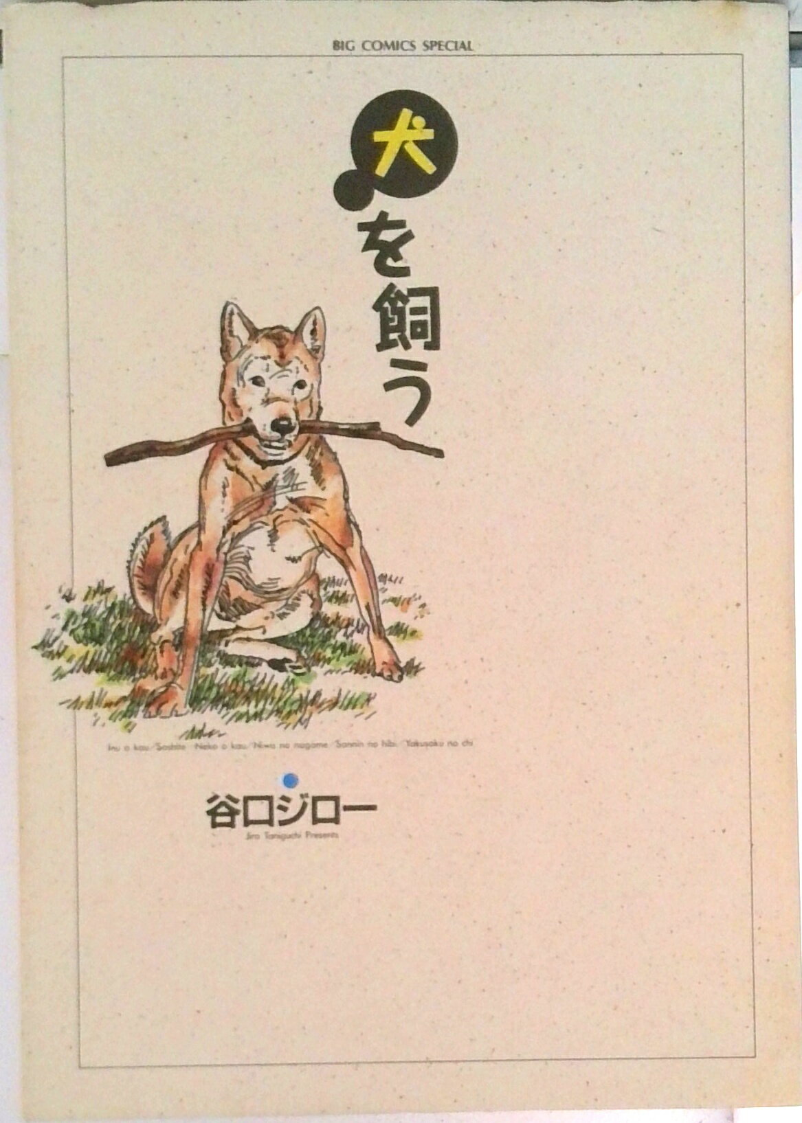 ◆◆◆全体的に使用感、汚れ、日焼けがあります。中古ですので多少の使用感がありますが、品質には十分に注意して販売しております。迅速・丁寧な発送を心がけております。【毎日発送】 商品状態 著者名 谷口ジロ− 出版社名 小学館 発売日 1992年...
