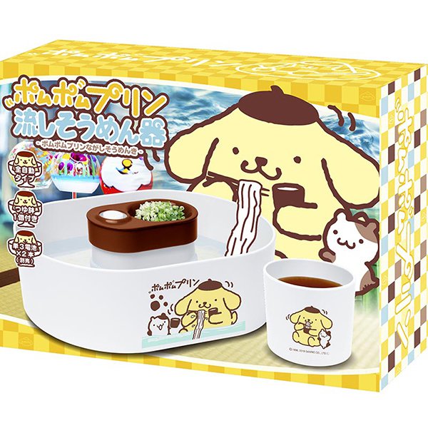 いつでもどこでもカンタンに日本の『和』が楽しめる！キャラク ター流しそうめん器が登場。 ・ひとりでも家族でもおいしく楽しめる！ ・電池を入れて上部のボタンを押すと全自動で水が流れる仕様（単3電池×2は別売り です。） ・流しそうめん器本体・...