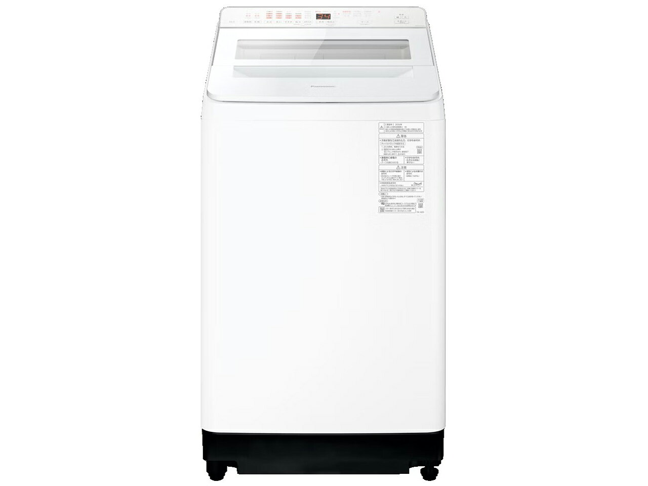 パナソニック NA-FA10K6-W [ホワイト] 通常配送商品 仕様種類全自動洗濯機開閉タイプ上開き縦型○洗濯容量10 kg標準使用水量(洗濯時)103 L騒音レベル(洗濯時/脱水時/乾燥時)32/39/- dB標準コース目安時間(洗濯時...
