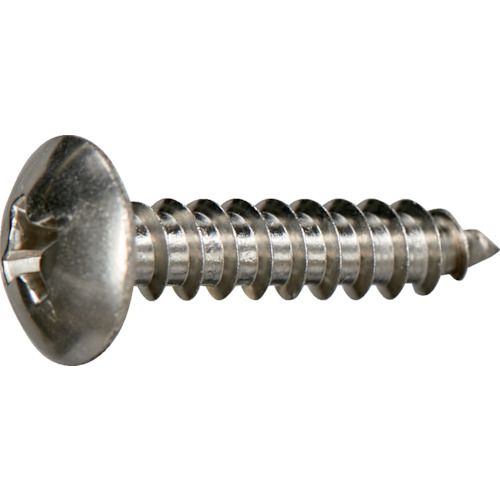 特長:●トラス頭はナベ頭ねじに比べ頭部外径が大きく、接地面が広いためしっかり表面を抑え込みます。●少しだけ必要な時に便利な少量パックシリーズです。 用途:●主に薄鋼板（一般に1.2mm以下）、ハードボード、木材、石綿など 仕様:●寸法(mm...