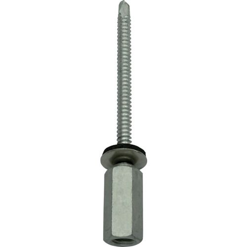 特長:●W3／8（3分）のナットが固定しており、W3／8（3分）のボルト・寸切ボルトを簡単に取り付け可能です。●ワッシャー部は、耐候性・耐薬品性に富むネオプレンを使用しております。 用途:●鋼製下地（C型鋼・デッキプレート・H型鋼など）、雨...