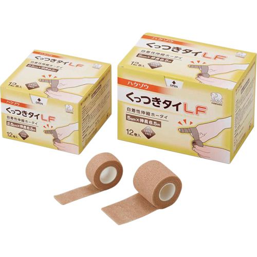 特長:●包帯同士がくっつくので、テープによる固定が不要、何度でも着け外しができます。●衣類や髪の毛にくっつく心配がありません。●ハサミがなくても手で簡単にカットできます。●ラテックスとアクリルを含めず安心です。●通気性に優れ、肌に優しい包帯...