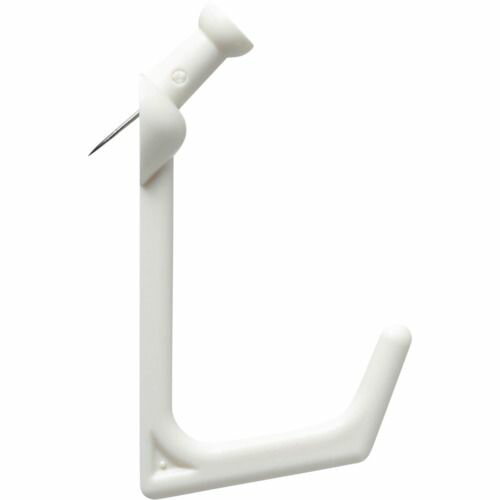 特長:●ピン部分が斜めに刺さるのでしっかり固定できる●壁に刺して掛けるだけ●フック部が長くワイドになったことで(25mm)利便性アップ●針径0.9mmなので壁の刺し穴跡も目立たない 仕様:●耐荷重(kg)：2●色：白●縦(mm)：70●横(...