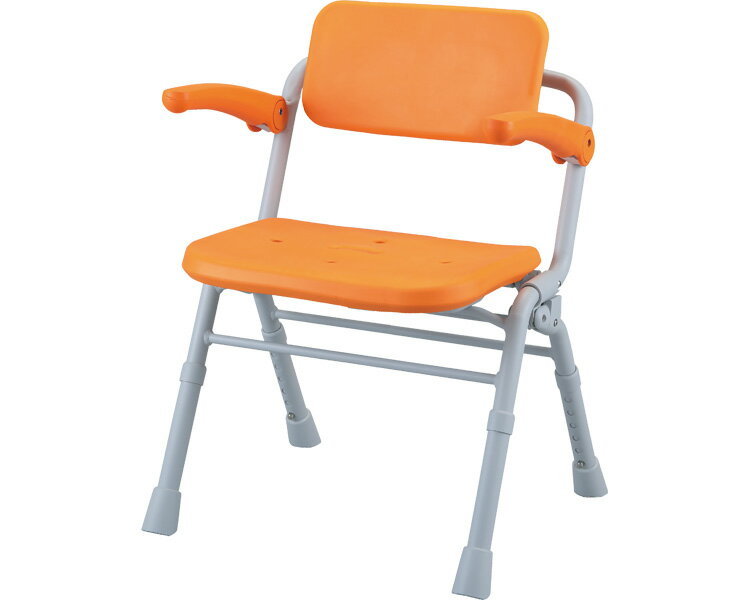 ●サイズ／幅49.5×奥行43.2〜53×高さ66.9〜77cm、折りたたみ時：奥行13×高さ87.2〜98.2cm、座面：幅41.5×奥行32.5cm、座面高：36〜46cm（6段階／2cm）、肘掛内寸：42.5cm ●重さ／3.7kg ...