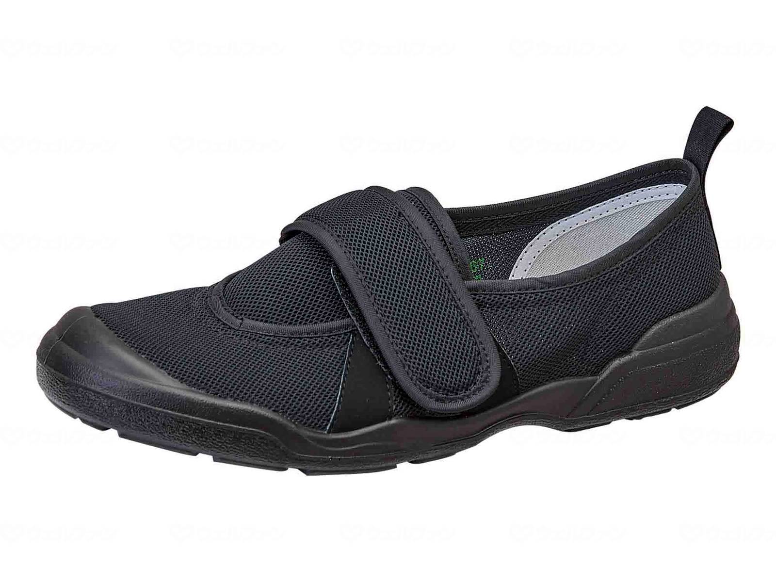 コメント ○軽くて滑りにくい、室内履きに最適。大人仕様の上履きが新登場！ ○軽くて滑りにくい。簡単に洗える親切設計。いろんな施設の室内履きに。 ○メッシュ素材だから ・通気性バツグン ・洗い易いから清潔 ・適度な伸縮性 ○底面は柔らかく、滑...