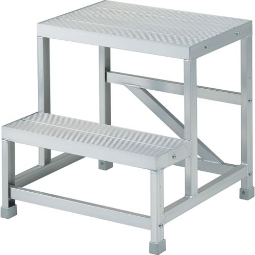 特長:●付属の工具で簡単に組み立てられる工場向け作業台の定番です。●脚端具は市販のドライバーで簡単に脱着、交換できます。 用途:●工場や倉庫などでの高所への移動や、手の届かない高さの機械操作や設備メンテナンスなどの作業に。 仕様:●最大使用...