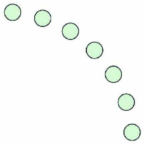 特長:●停電時に光る 用途:●ドアの開閉方向表示に 仕様:●摘要：丸型(表面透明ペットフィルム)粘着シール●寸法(mm)：50幅Ф●蓄光 材質／仕上:●PPステッカー特長:●停電時に光る 用途:●ドアの開閉方向表示に 仕様:●摘要：丸型(表...
