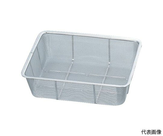 オールステンレス製で熱にも強く高温殺菌も可能です。 本体フレーム部の底に脚を付けていますので、そのまま床に置いても水切りできます。 外形寸法（mm）幅：210 外形寸法（mm）奥行：175 外形寸法（mm）高さ：75 線径網（mm）：0.4...