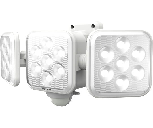 ソーラー式夜通し点灯機能付きセンサーライト バッテリー切れ防止機能付き 自動省エネモード 点灯切りかえ可能 フリーアーム式 常夜灯付き フラッシュ発光 24時間警戒灯 本体サイズ（mm）：約幅281×奥行き124×高さ135 重量：約450...