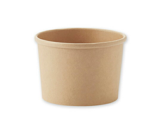 ナチュラル感のあるおしゃれなクラフトのペーパーカップです。 スープやお惣菜など、幅広いメニューのテイクアウト用として。 アウトドアやレジャー、ホームパーティー等にもお薦めです。 別売で「未晒フードカップ深型235／350ml用フタ」がありま...